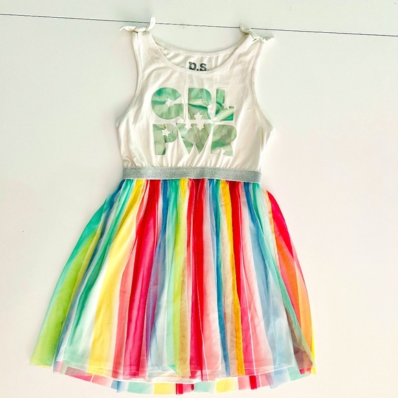Aeropostale | Dresses | Fun Flirty Rainbow Tulle Iridescent Grl Girl ...